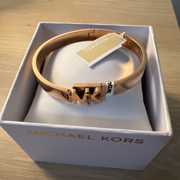 Michael Kors | Jewelry | Michael Kors Rose Gold Bracelet | Poshmark